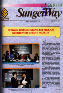 Berita SungeiWay; July-September 1991 - Sunway Education E-Archive